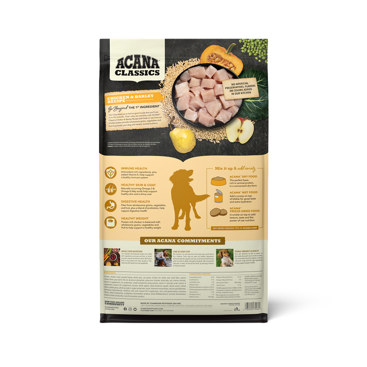Chicken & Barley Dry Dog Food Recipe| | ACANA™ USA