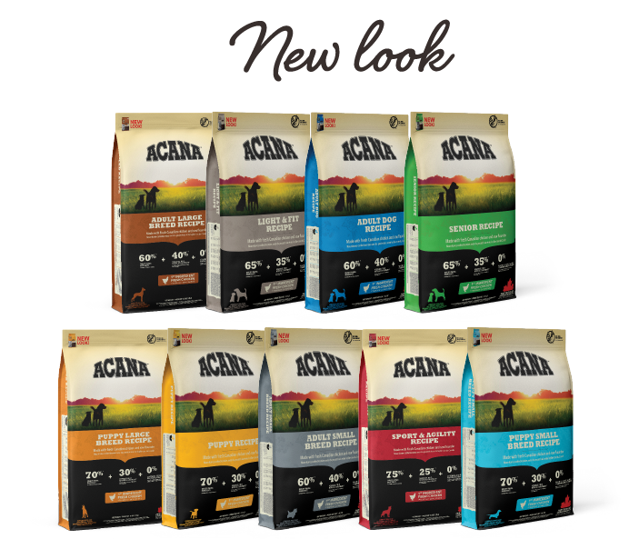 ACANA Heritage: New Look Dog Food | ACANA® CANADA